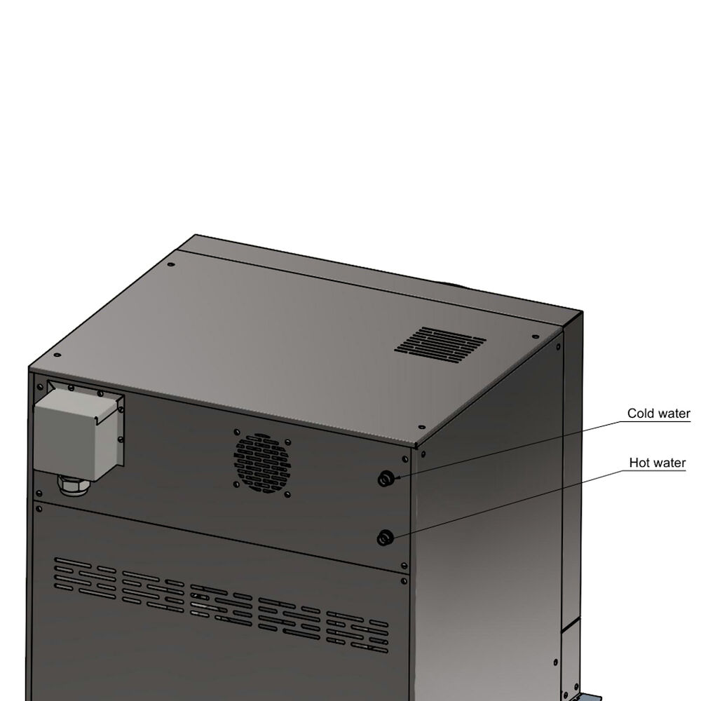 Double water connection for Metos Marvel TE1 - Products - Metos MCS - Metos